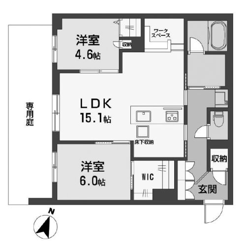 ROOM PLAN | 積水ハウスの賃貸住宅 ブエナスエルテ